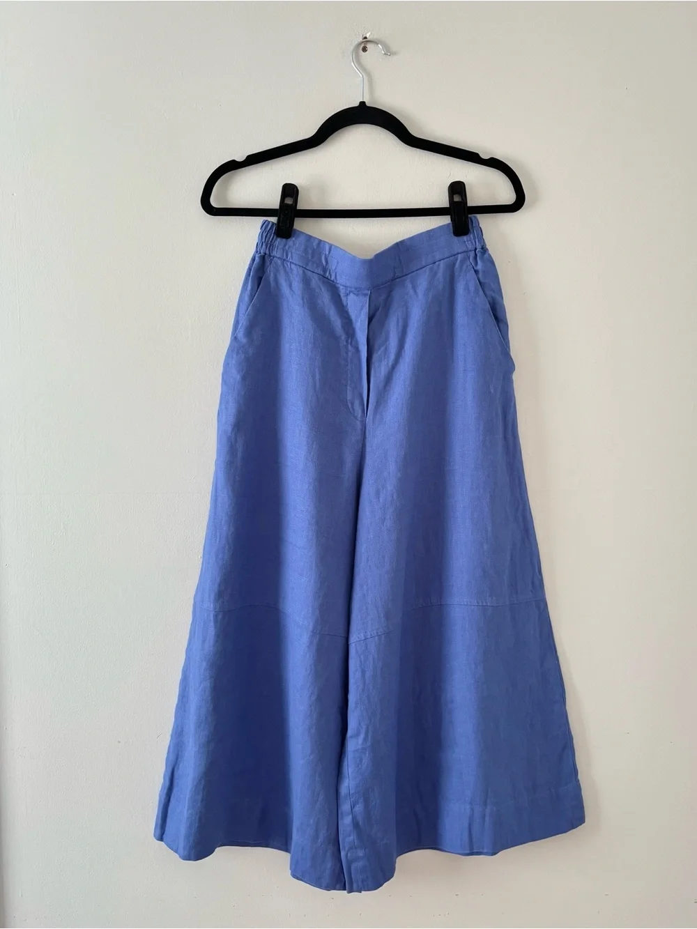 COS | Pants & Jumpsuits | Cos Linen Culottes Relaxed Elastic Waistband ...